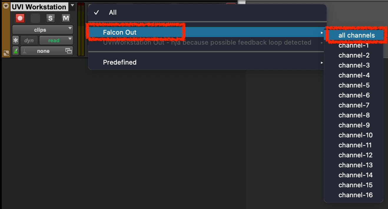 Falcon: Using MIDI Output – UVI Support