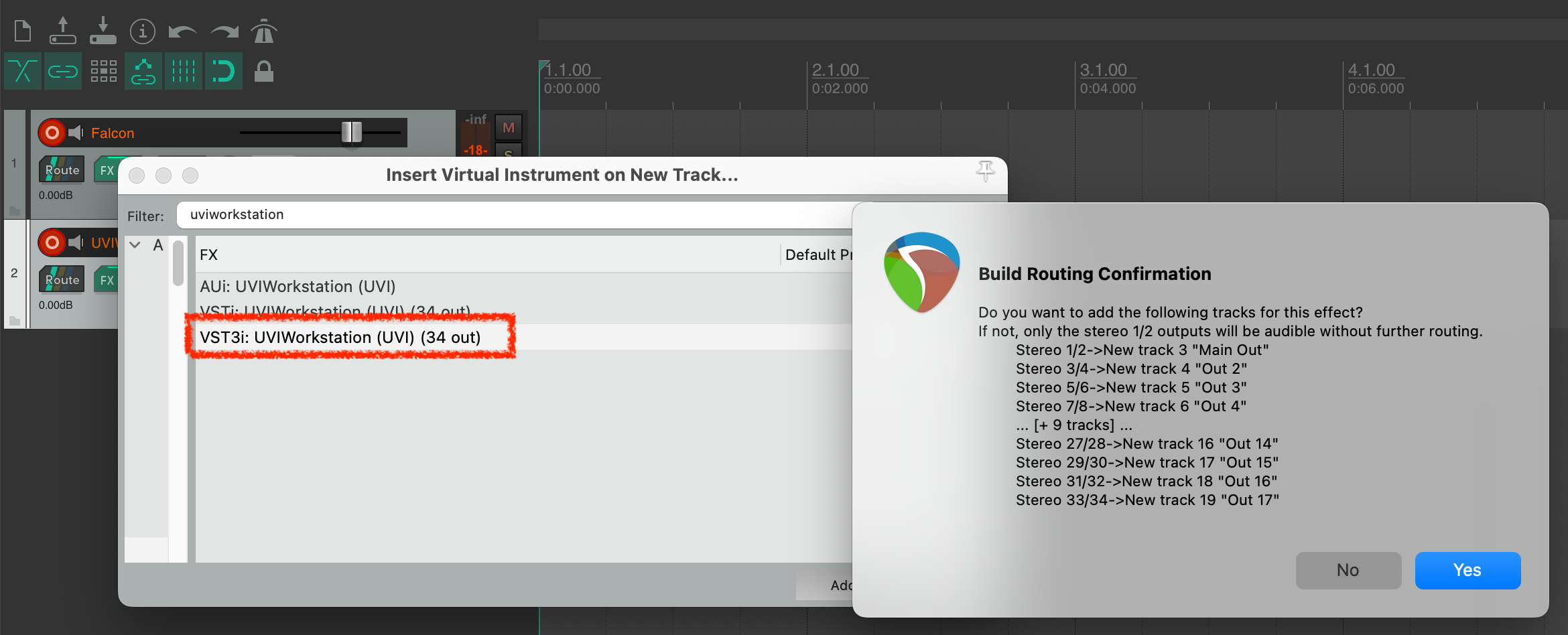 Falcon: Using MIDI Output – UVI Support