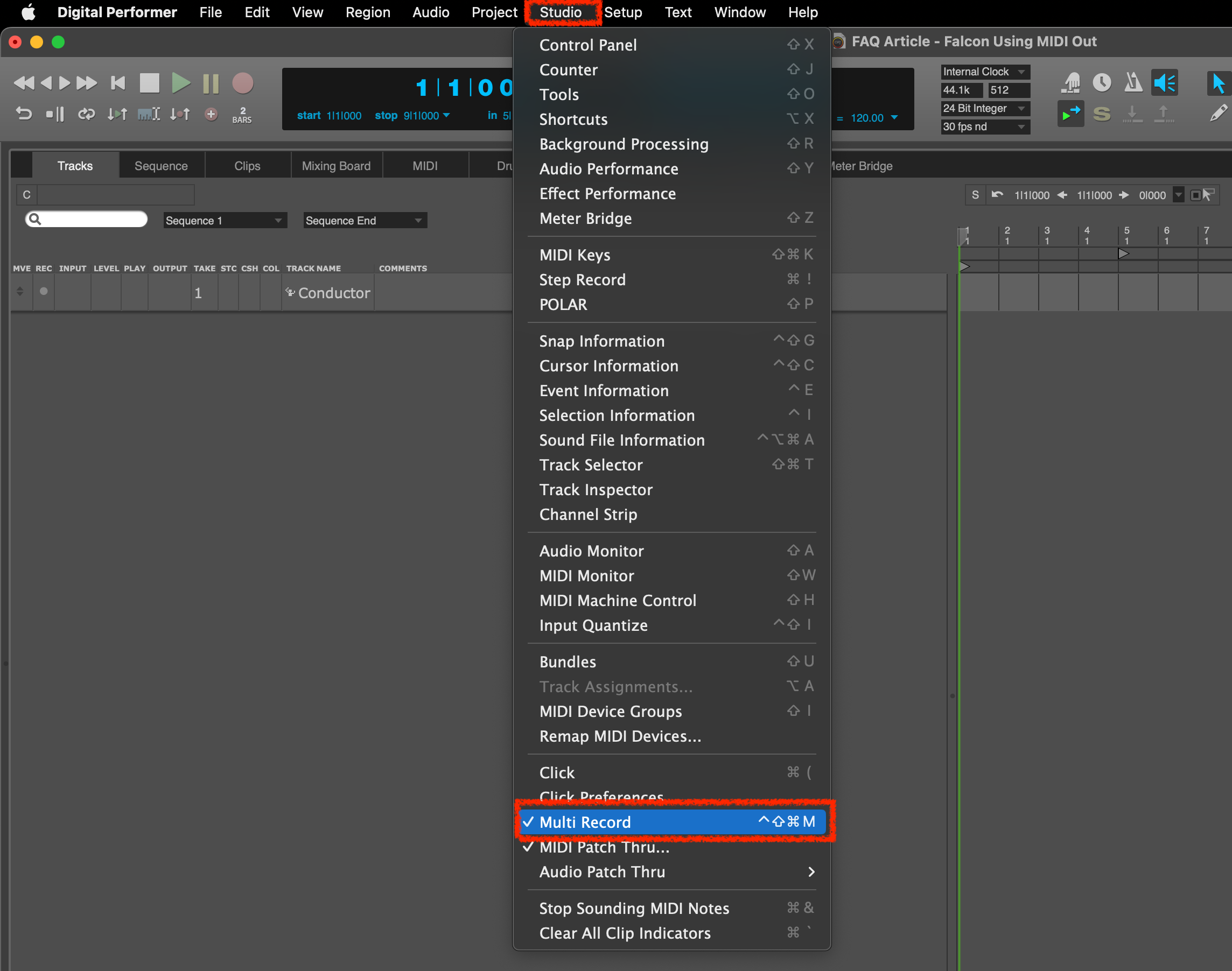 Falcon: Using MIDI Output – UVI Support