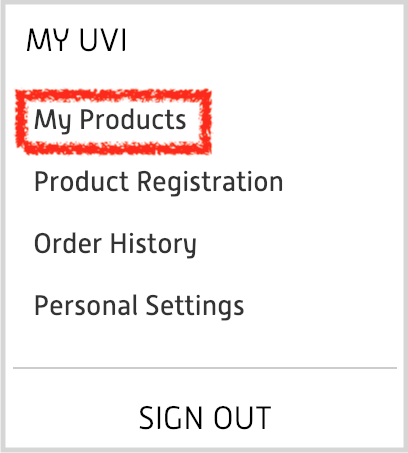 Installing Your Products via uvi.net/my-products – UVI Support